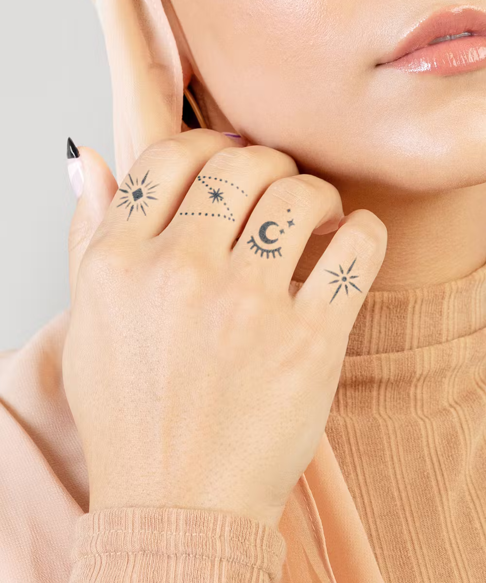 Just Shine - Finger Pack – Heytats AE